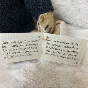 GANZ | Accents | Cottage Collectibles By Ganz Vintage Plush Bear Tad ...